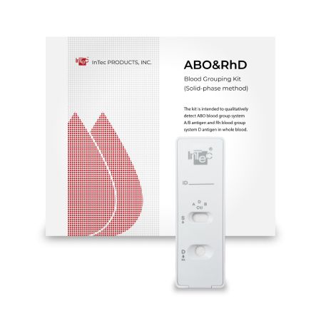 Kit Grupo Sanguíneo ABO & RhD - Grupo Corporinter